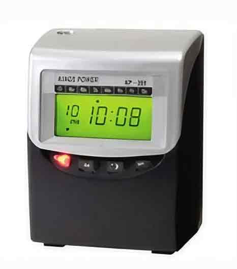 Pointeuse à carte Affichage digital : Commandez sur Techni-Contact ...