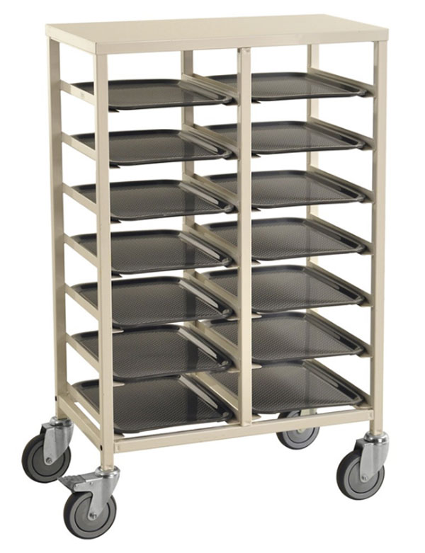 chariot porte-plateaux 4 roues : Devis sur Techni-Contact - Chariot ...