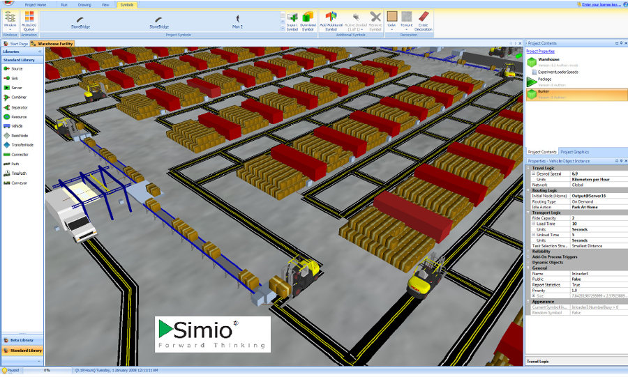 Logiciel 3d de simulation flux production : Devis sur Techni-Contact ...