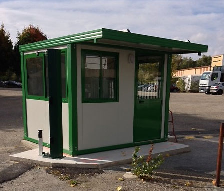 Guérite de surveillance : Devis sur Techni-Contact - Poste garde ...