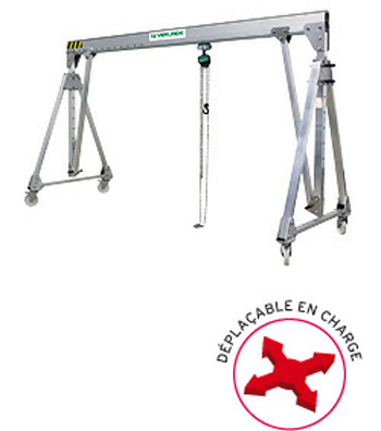 Portique atelier déplacable : Devis sur Techni-Contact - Portique standard