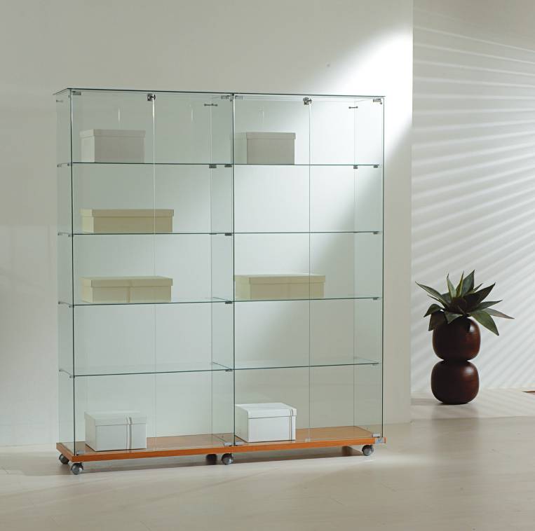 Vitrine d'exposition classique large : Devis sur Techni-Contact ...