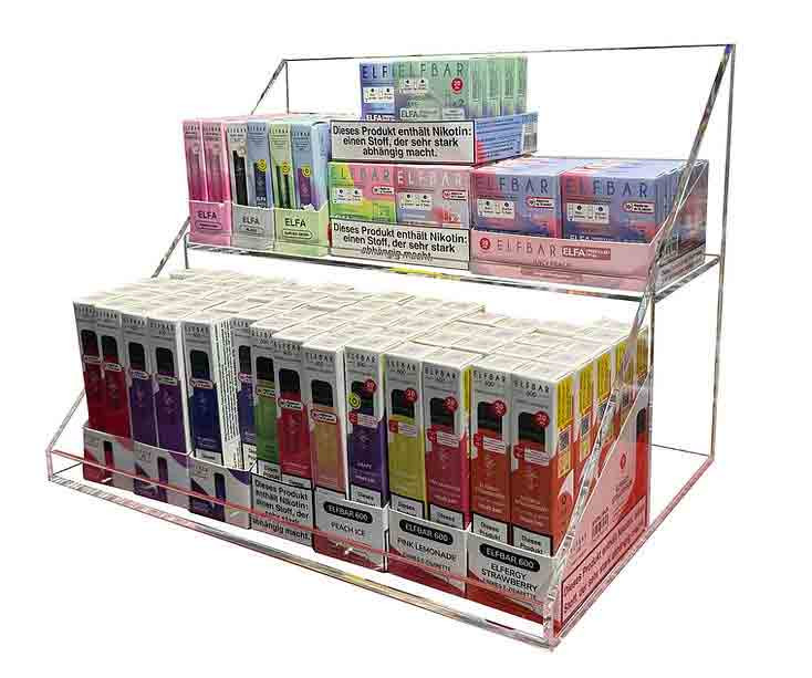 Présentoir de comptoir en acrylique pour e-cigarettes : Commandez sur ...