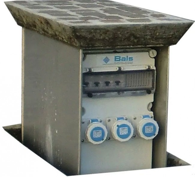 Borne rétractable motorisée pour distribution énergie : Devis sur ...