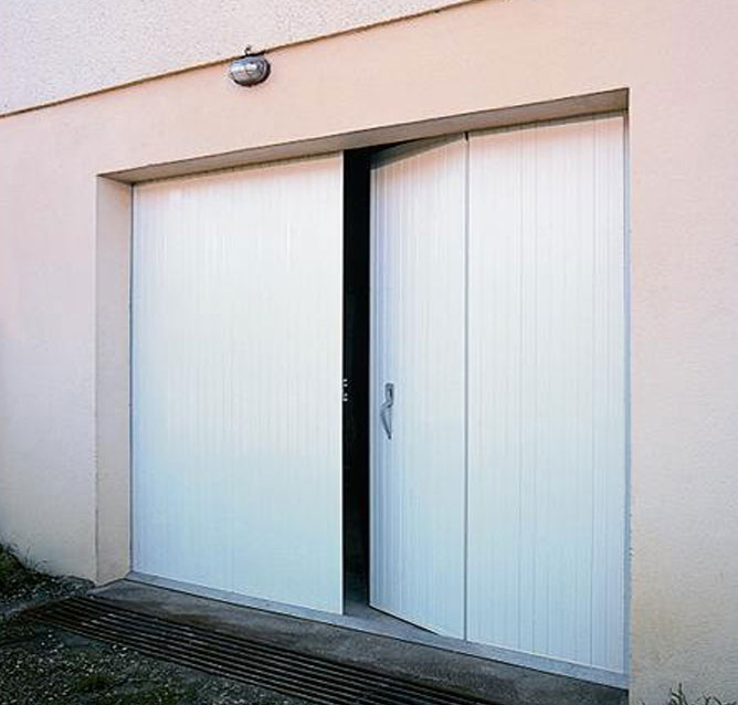Porte garage roulant traditionnelle : Devis sur Techni-Contact - Porte ...