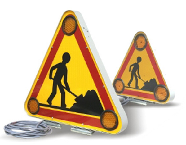 Triangle signalisation travaux à LED : Commandez sur Techni-Contact ...