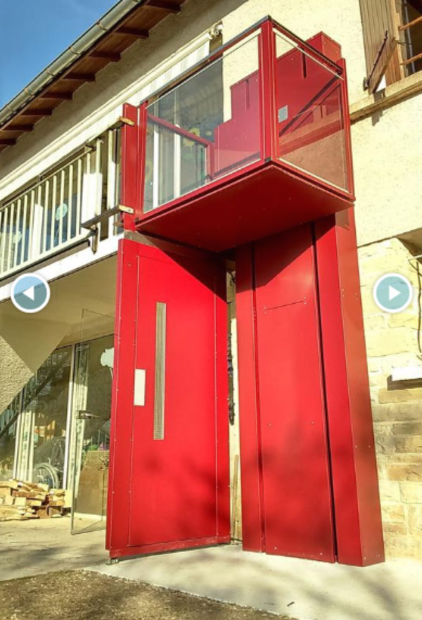 Élévateur PMR vertical : Devis sur Techni-Contact - Plateforme ...