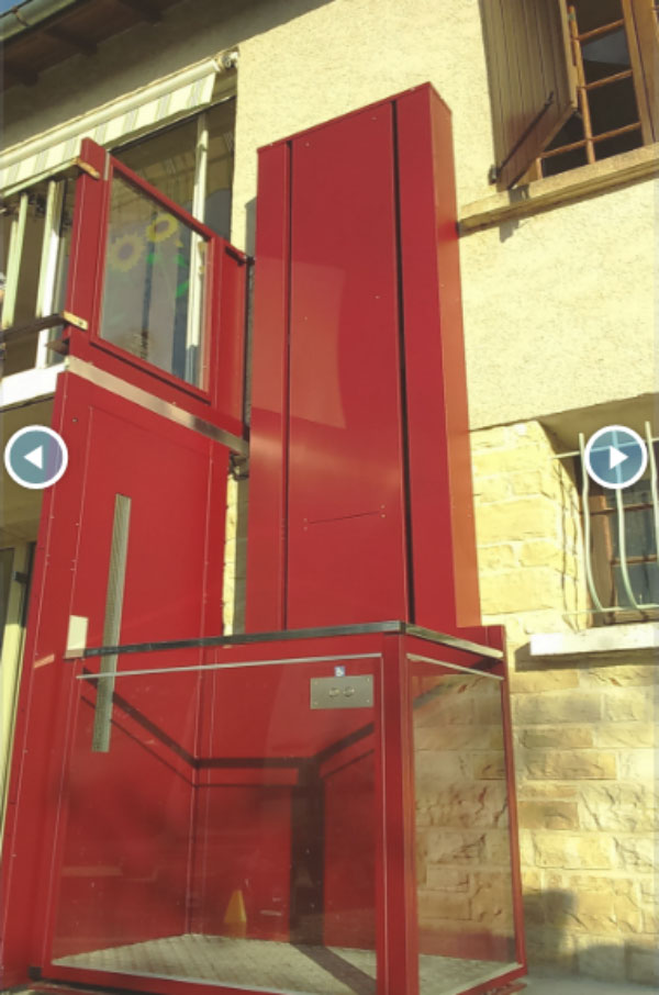 Élévateur PMR vertical : Devis sur Techni-Contact - Plateforme ...
