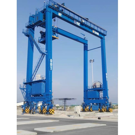 Portique conteneurs sur pneus : Devis sur Techni-Contact - Portique de ...