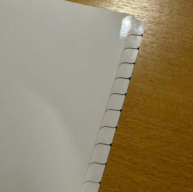 Intercalaires vierge 180 g/m² : Devis sur Techni-Contact - Onglet vierge