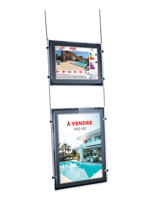 Porte affiches LED : Devis sur Techni-Contact - Porte affiche lumineux
