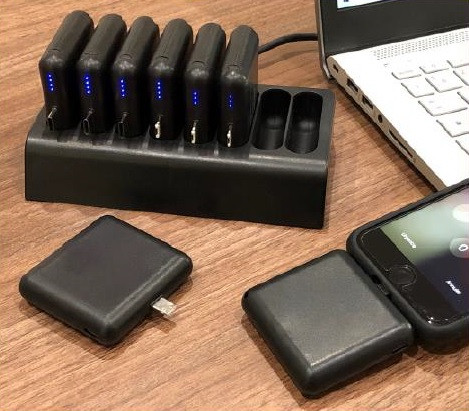 Base de rechargement avec 8 batteries externes : Devis sur Techni ...