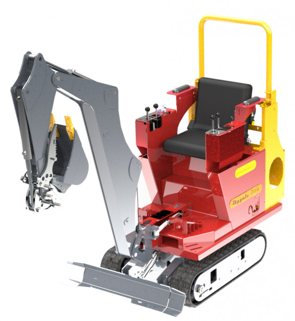 Micro Pelle force 1T8 : Devis sur Techni-Contact - micropelle;micro ...