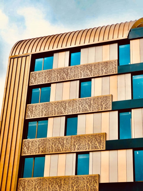 Façades perforées : Devis sur Techni-Contact - Façade perforée pour ...