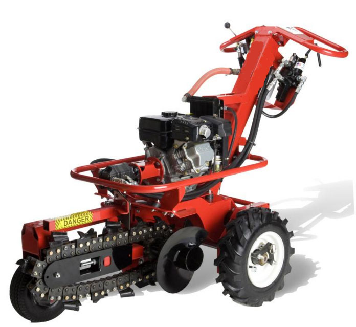 Trancheuse sol : Devis sur Techni-Contact - Trancheuse sol à moteur Honda