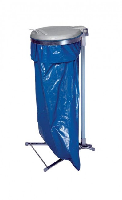 Support sac poubelle en acier galvanisé : Commandez sur Techni-Contact ...