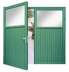 Porte double en acier : Devis sur Techni-Contact - Porte en acier ...
