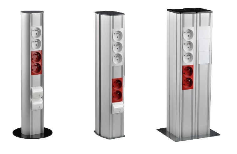 Colonnette de distribution électrique : Devis sur Techni-Contact ...