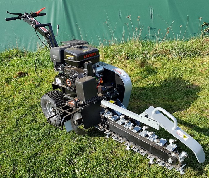 Trancheuse de sol 15CV : Devis sur Techni-Contact - Trancheuse de sol