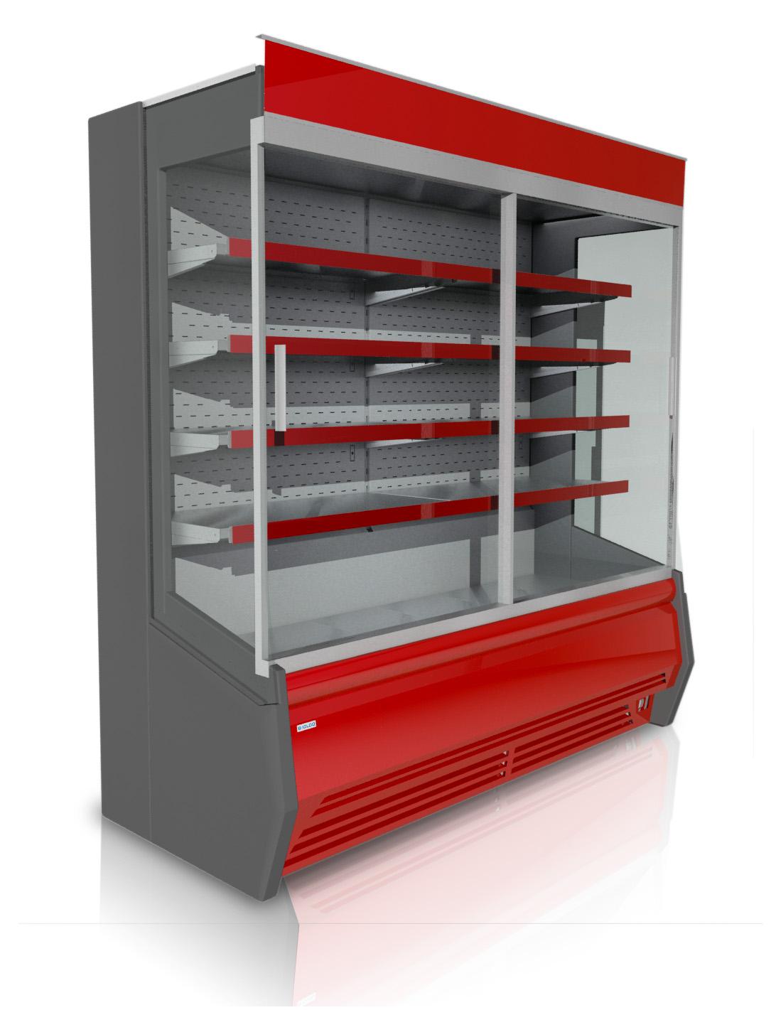 Vitrine réfrigérée murale à portes coulissantes : Devis sur Techni ...