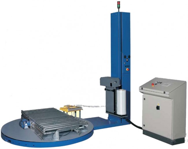 Banderoleuse automatique à plateau tournant Ø1800 mm - Capacité 1700 kg ...