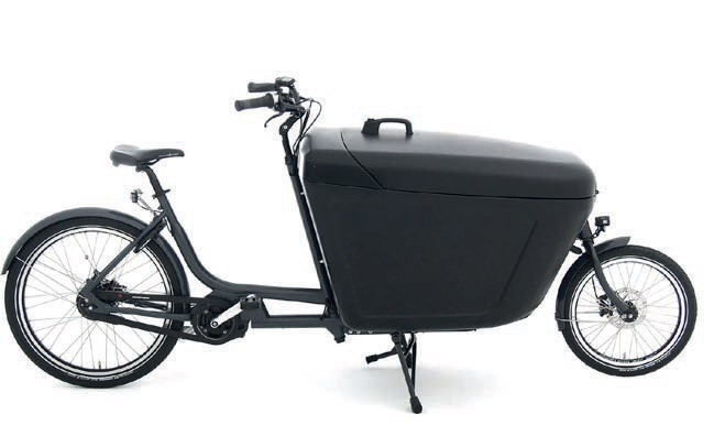 Biporteur électrique avec bac : Devis sur Techni-Contact - Vélo cargo