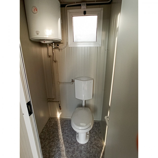 Bloc sanitaire ssu neuf avec 2 wc, lavabo et urinoir : Devis sur Techni-Contact - Blocs Sanitaires