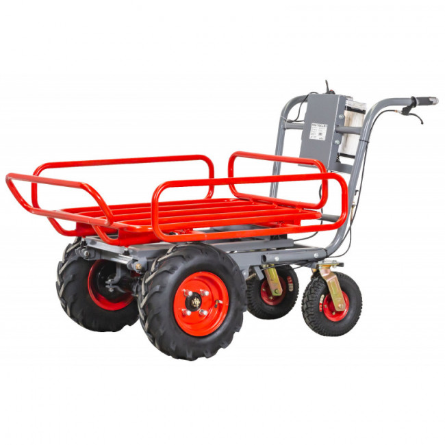 Brouette électrique 400W - Capacité 300 kg - Pente max. 12° : Devis sur ...