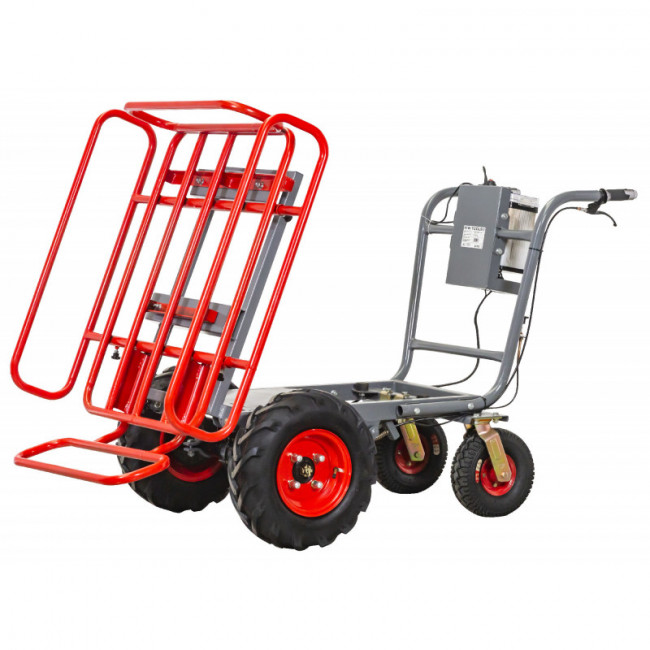 Brouette électrique 400W - Capacité 300 kg - Pente max. 12° : Devis sur ...