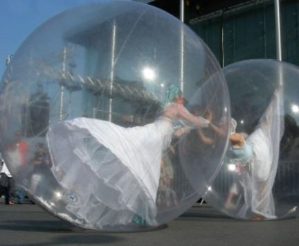 Bulle gonflable transparente : Devis sur Techni-Contact - Bulle gonflable