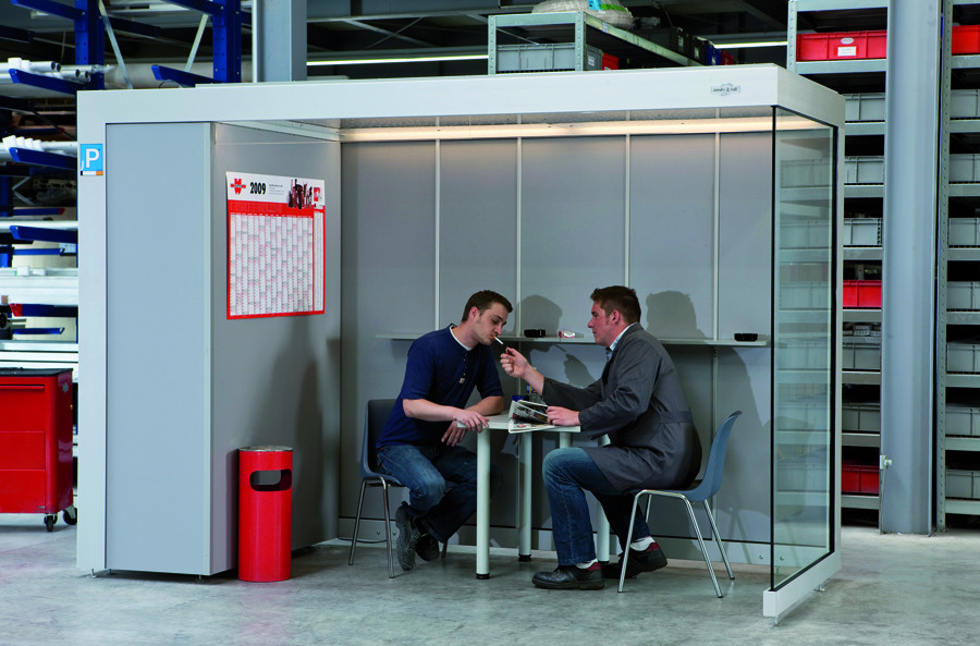 Cabine interne pour fumeur : Devis sur Techni-Contact - Abri fumeur