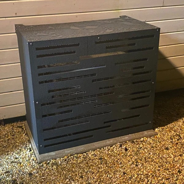 Cache climatiseur anthracite : Devis sur Techni-Contact - Protecteur ...