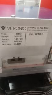 Camera vitronic type 84562 avec pc et coffret élec. : Devis sur Techni ...