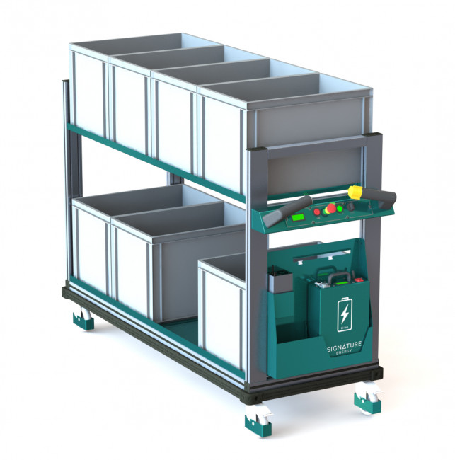 Chariot picking motorisé Altaïs A1620-PM : Devis sur Techni-Contact - Chariot préparation de ...