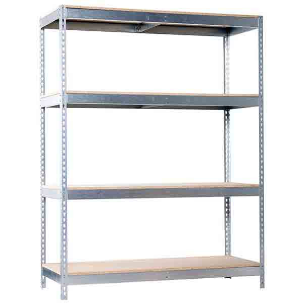 Etagère Bois sans vis 4 niveaux : Commandez sur Techni-Contact - ECOFORTE Étagère industrielle