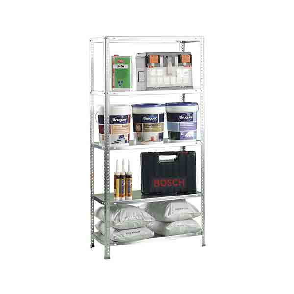 Rayonnage métallique léger 5 plateaux : Commandez sur Techni-Contact ...