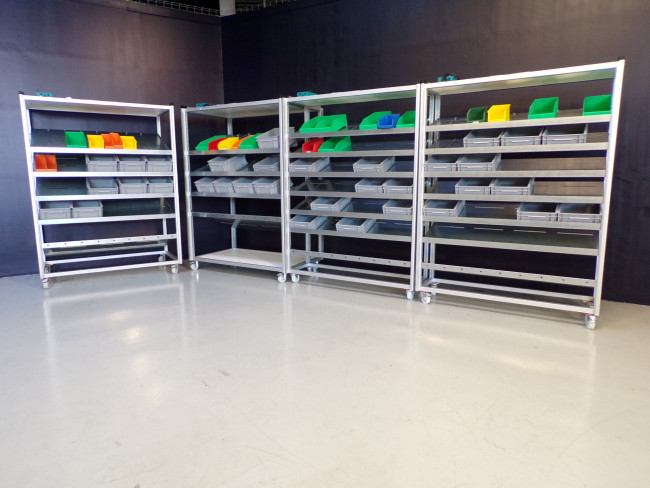 Étagère Kanban pick to light : Devis sur Techni-Contact - Meuble FIFO pick to light