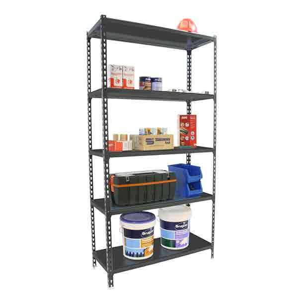 Étagère Métallique sans vis 5 niveaux : Commandez sur Techni-Contact - Étagère SIMONCLICK 5 niveaux