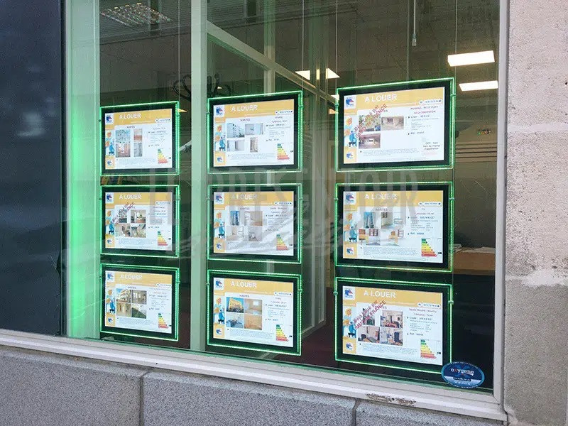 Porte affiche LED et coloré : Devis sur Techni-Contact - Porte affiche ...