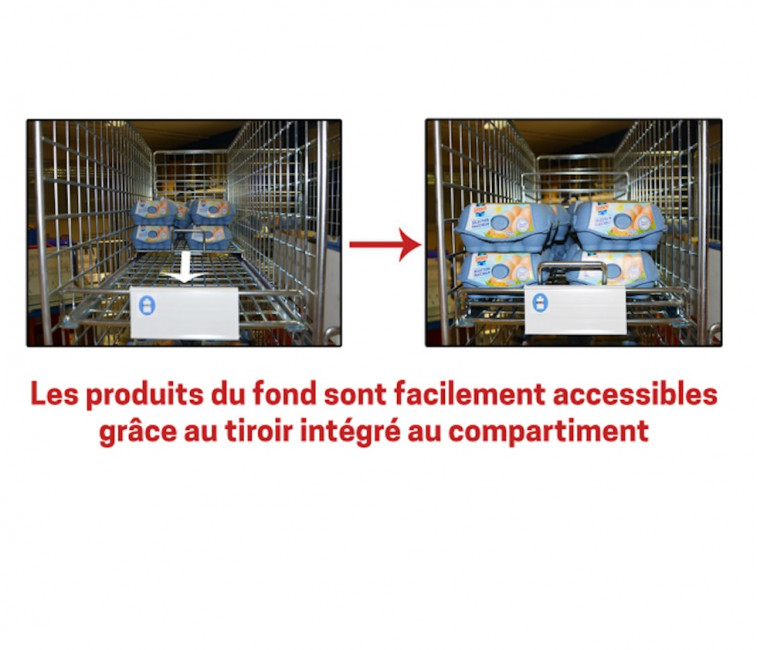 Rack de stockage avec étagères coulissantes : Devis sur Techni-Contact ...