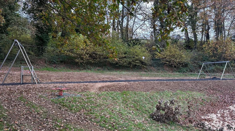 Tyrolienne aire de jeux 20 m - Acier inoxydable : Devis sur Techni-Contact - Tyrolienne pour enfants