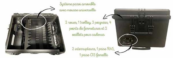 Valise Multimédia pour classe mobile 16 tablettes : Devis sur Techni ...